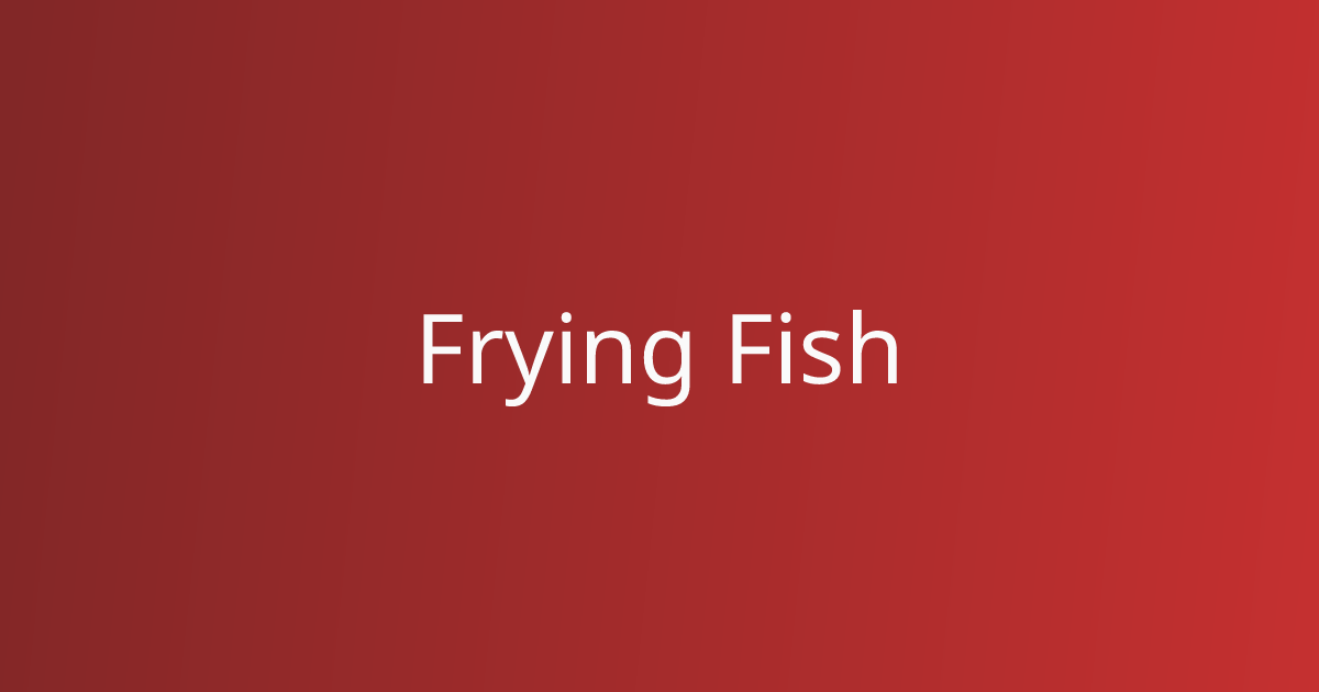 Best Chinese in Bellevue, WA | Frying Fish | Order Online